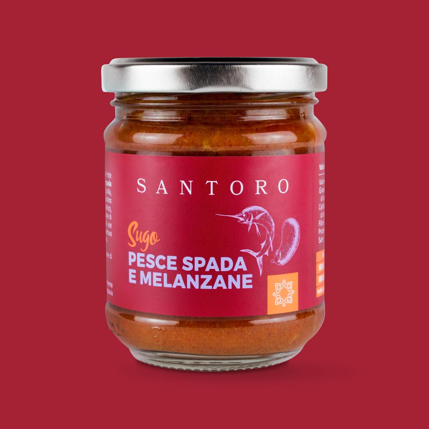 Esempio di food packaging design: label design per sughi | WillBe